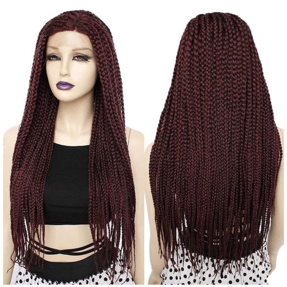 Hair | Box Braided Lace Front Wig | Poshmark